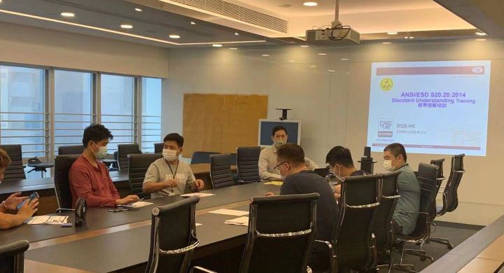 DQS - ESD Control Training to Topcast