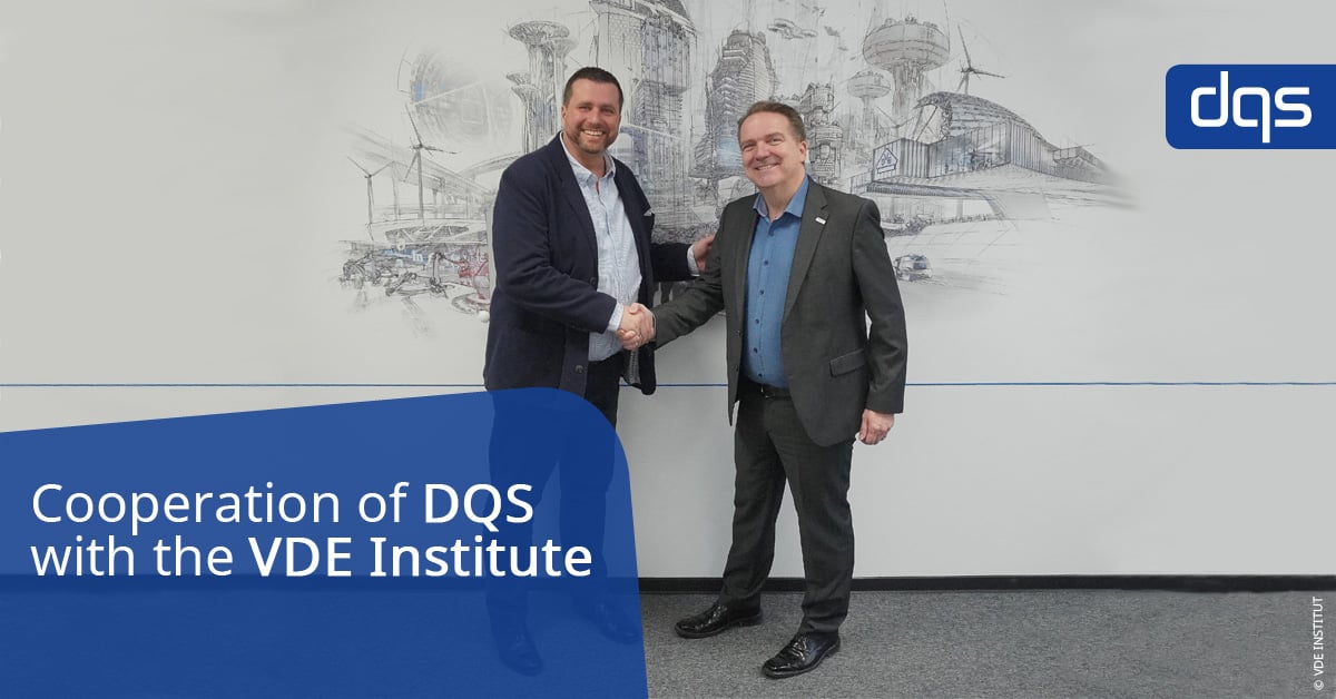 VDE and DQS cooperate on management systems certification