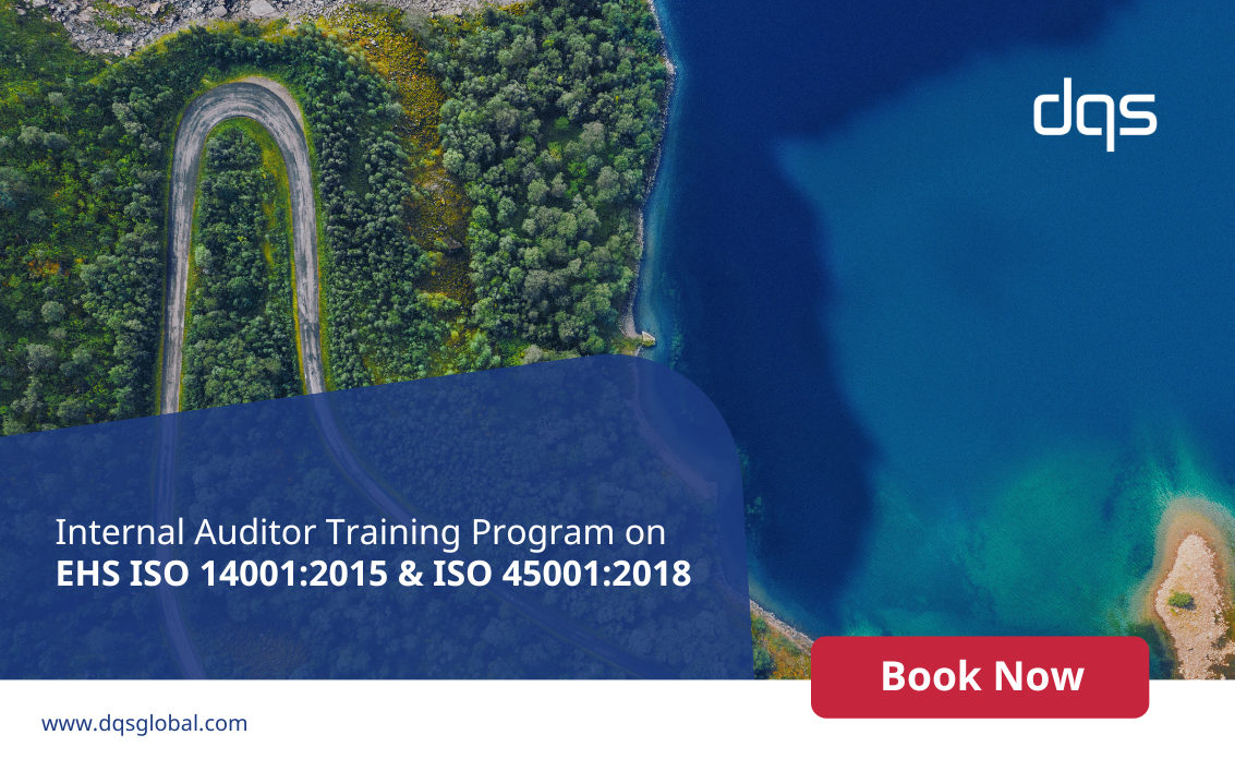 DQS - Internal Auditor Training Program on EHS ISO 14001:2015 & ISO ...