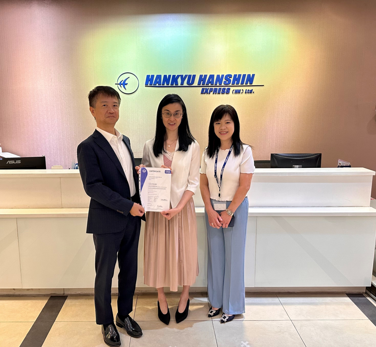 DQS - TAPA FSR 2023 Certification to Hankyu Hanshin Express (HK) Ltd.